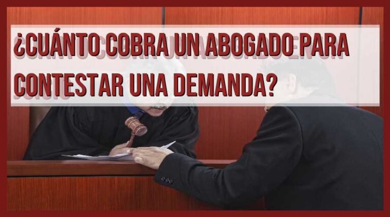 Descubre el costo de un abogado para contestar una demanda